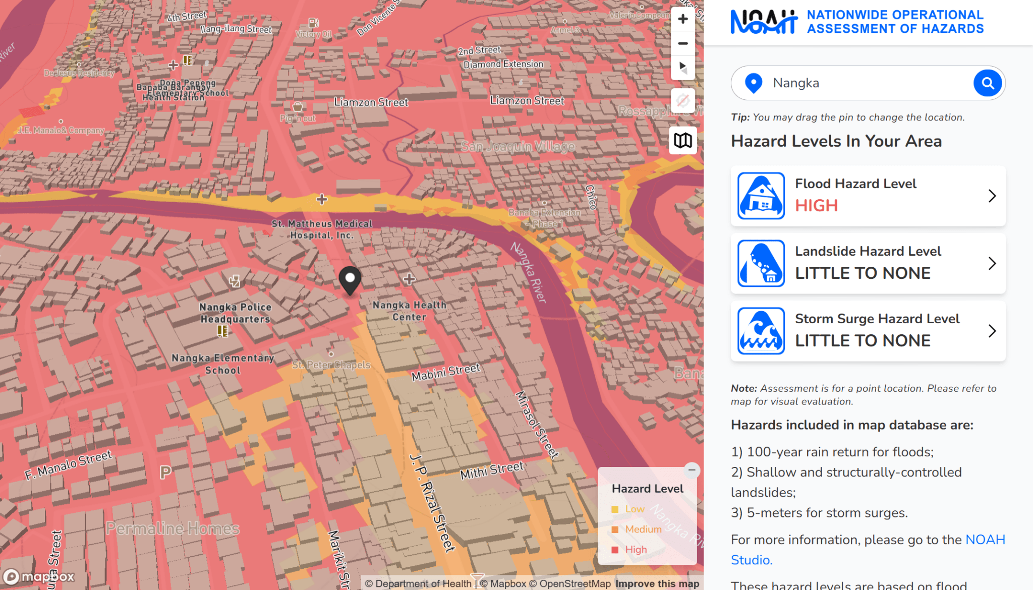 UP NOAH Shows a Real-Time Flood Hazard Map of the PH - 8List.ph