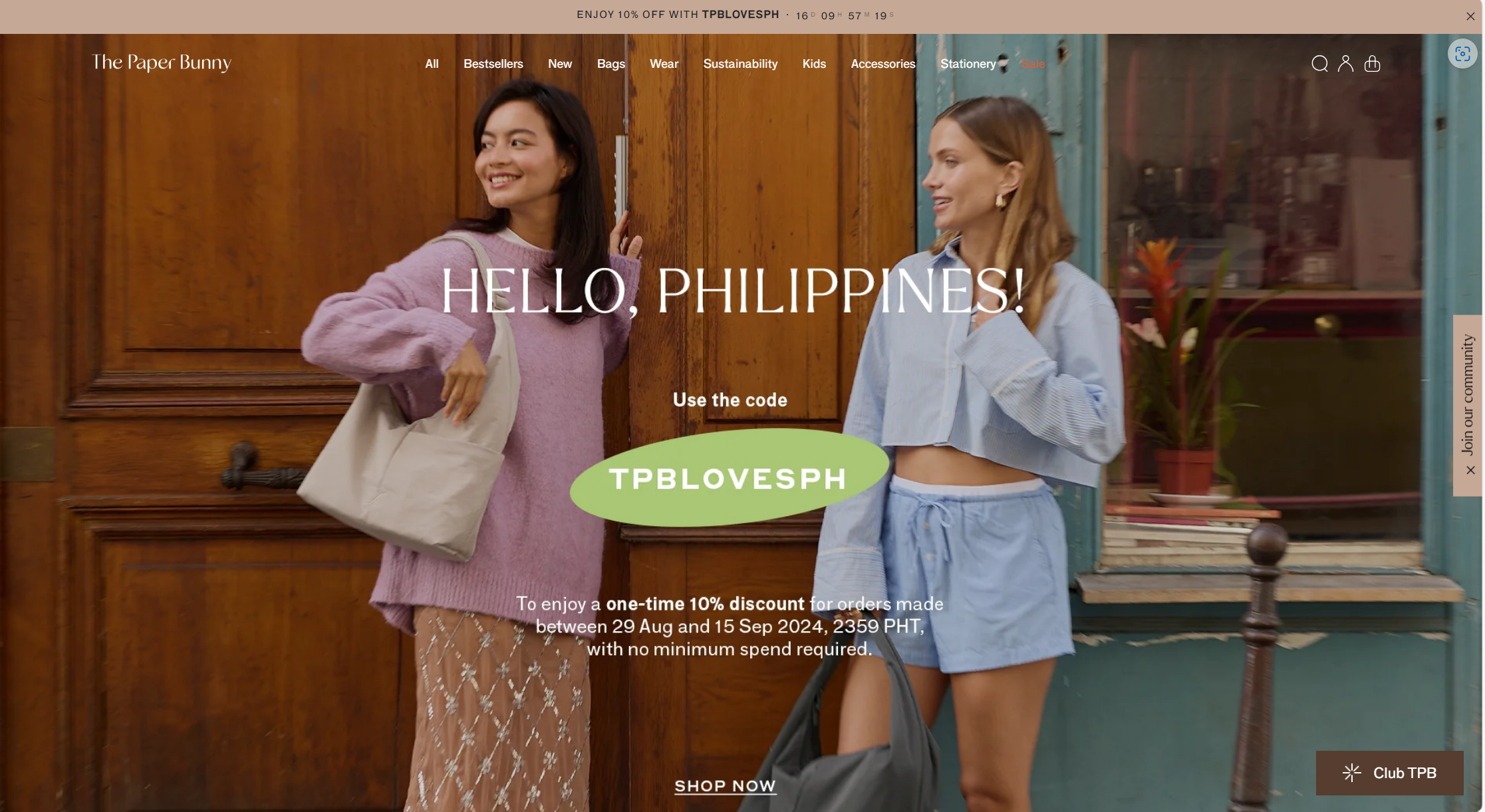 Popular SG Brand The Paper Bunny Just Launched a PH Site - 8List.ph