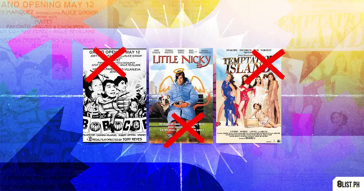 8 Previous Movies The MTRCB Would Give An 'X' Rating Today (If Given ...