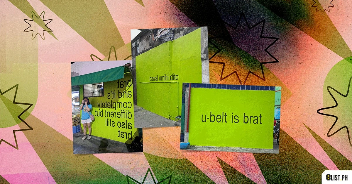 LIST: Where to Find the Iconic Charli XCX Brat Walls in Manila - 8List.ph