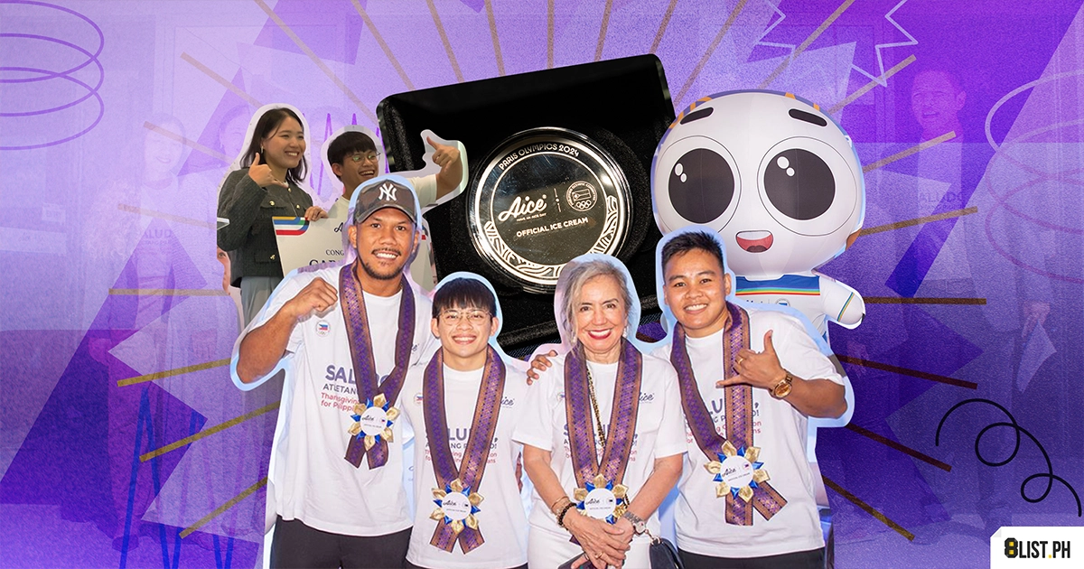 Aice Ice Cream Honors Paris 2024 Medalists - 8List.ph