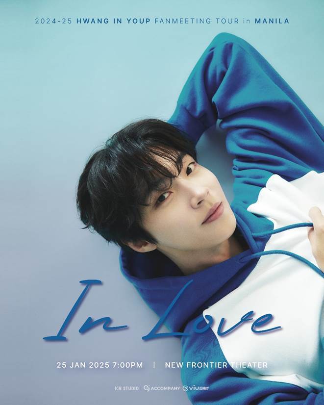 Hwang Inyoup 'In Love' in Manila; Ticket Prices, Details, Etc. - 8List.ph