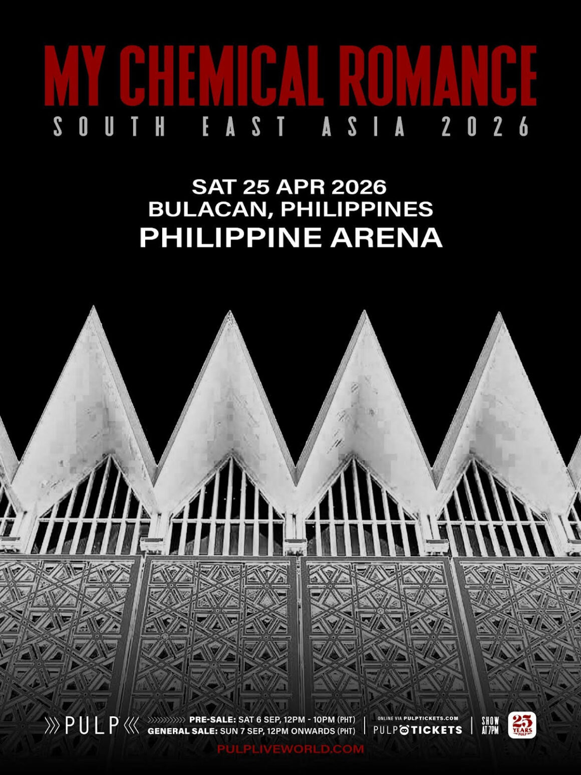 My Chemical Romance in Bulacan 2026: Ticket Prices, Seat Plan, Etc.